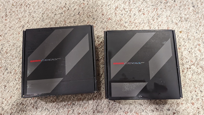 2022 SRAM Code RSC Front & Rear Rainbow / Oil Slick For Sale