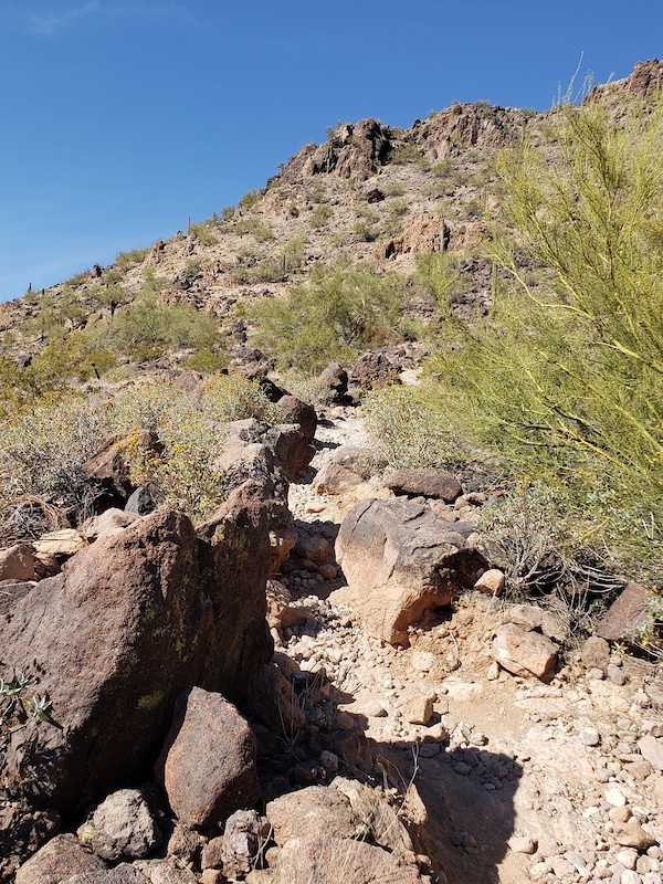 Golden Cliffs (South Climb) Hiking Trail - Peoria, AZ