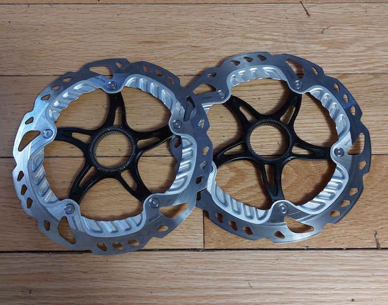 2 x Shimano RT99 XTR 180mm CL Rotors For Sale