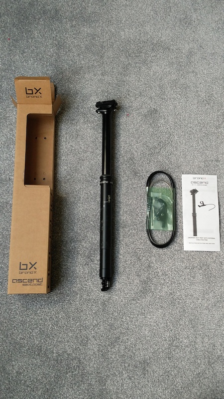 2021 Brand X Dropper 170mm 31.6mm - inc new lever and cable For Sale