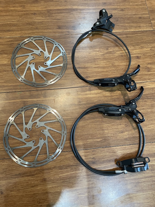 2020 SRAM G2 RSC Brake Set and Rotors NEW METALLIC PADS x 4 For Sale