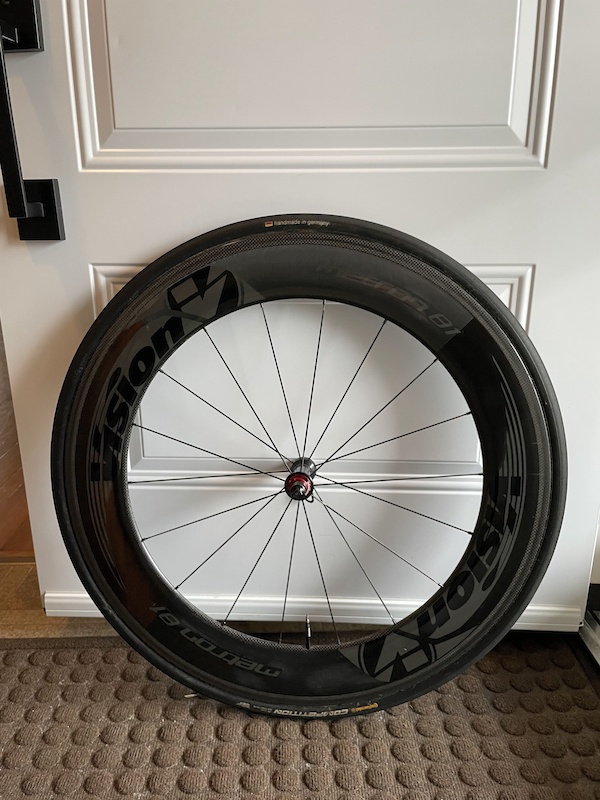 2020 Vision Metron 81 Tubular Carbon Wheelset For Sale