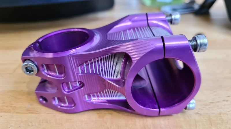 2019 Hope AM Stem - 50mm (31.8) - Purple For Sale