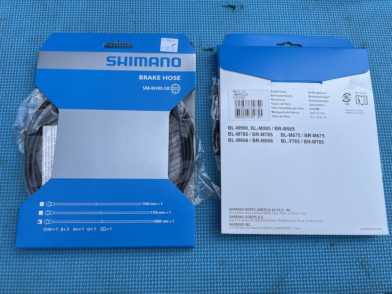 SM-BH90-SB Shimano Brake Hose Kit (2 available) For Sale