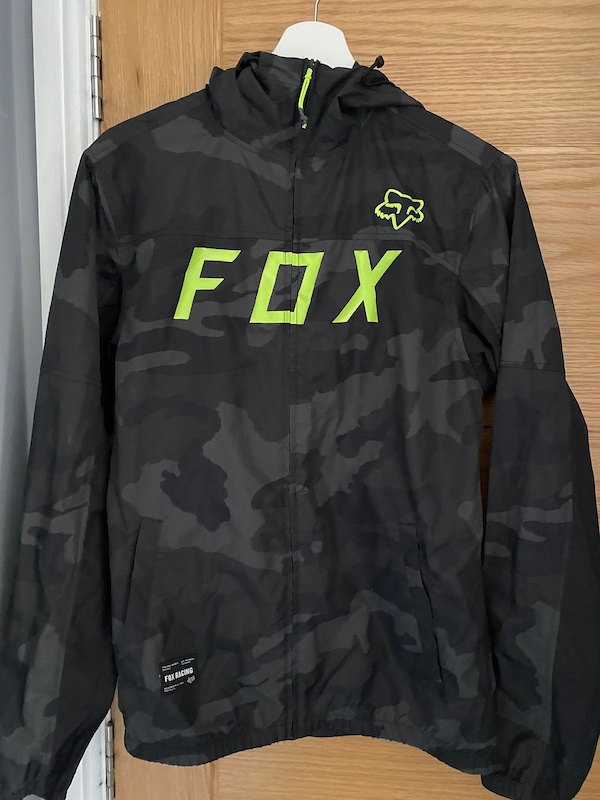 Fox Racing Mens Moth Camo Windbreaker Jacket For Sale