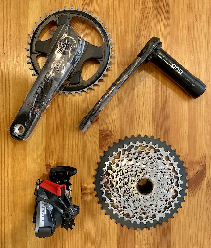 2021 SRAM Force AXS XPLR mini group set: new, take-off For Sale
