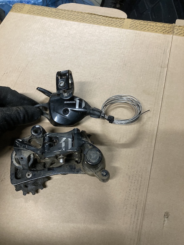 2018 SRAM x1 rear mech and shifter 11s For Sale