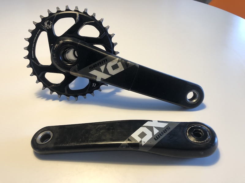 Sram XO crankset 175mm GXP BB For Sale
