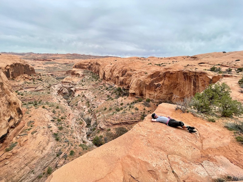 Icebox Canyon Overlook Hiking Trail - Moab, Utah