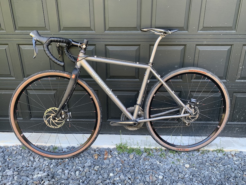 Lynskey Cooper - 53cm matte titanium, w/upgrades! For Sale
