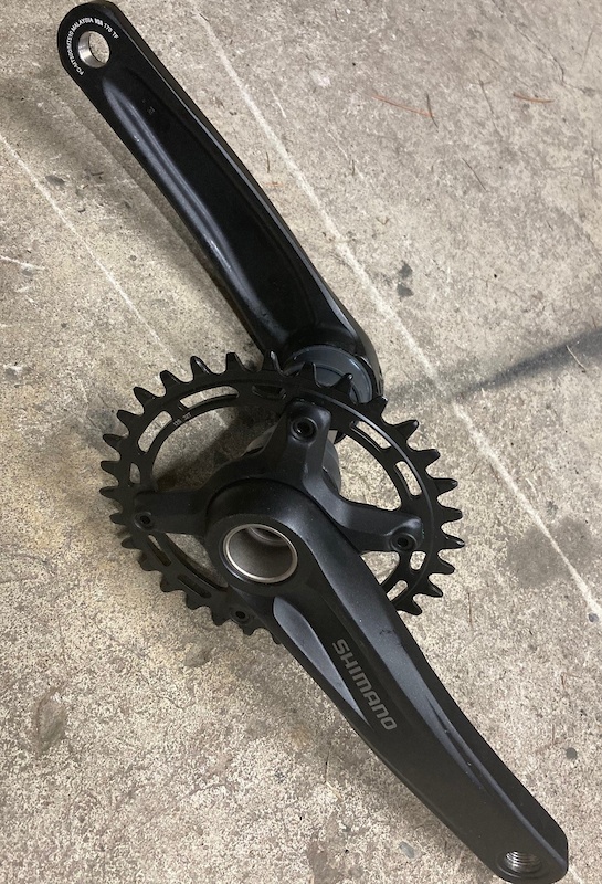 2022 Shimano FC-MT510 cranks 170mm, 32T ring For Sale