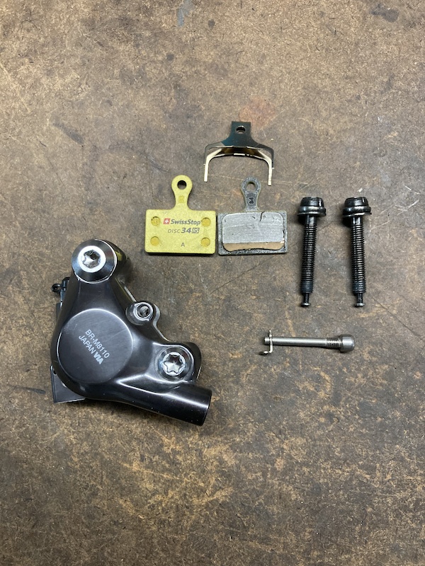 2021 Shimano BR-M8110 Flat mount Caliper (XT) For Sale