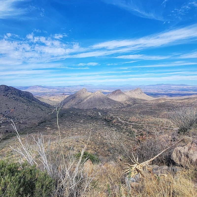 Mt Hopkins Observatory Climb Mountain Biking Trail - Tucson