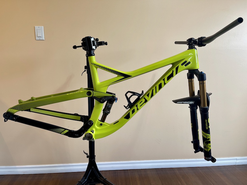 2018 Devinci Django frameset plus extras For Sale