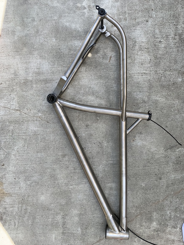 2022 Custom Titanium Hardtail **Frame Only** For Sale