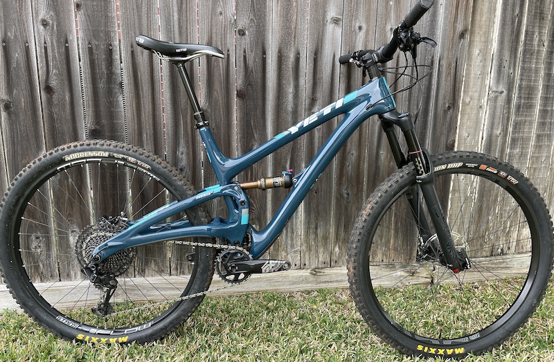 2018 Yeti SB5+ Turq - Large 29er; custom build For Sale
