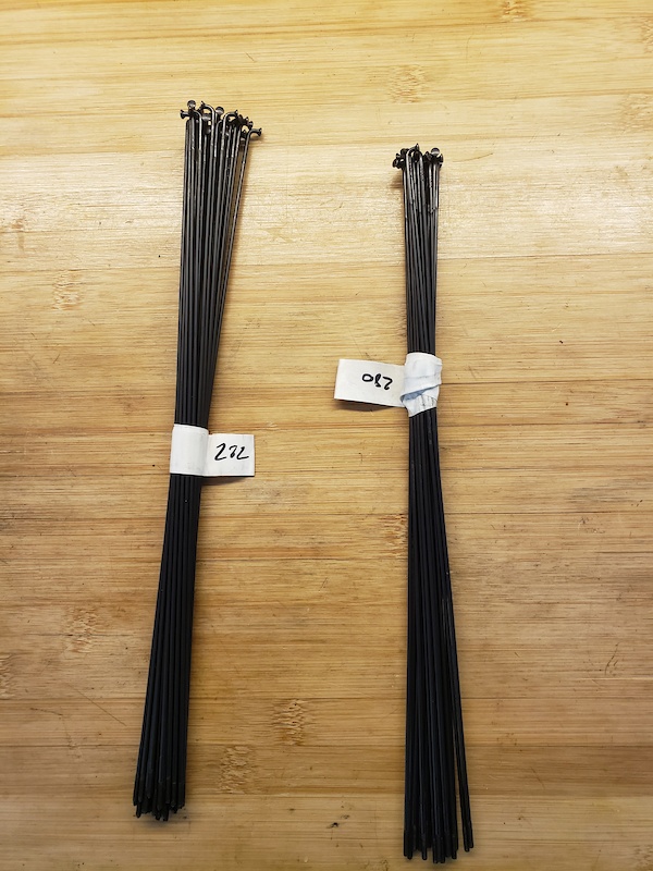 2021 Sapim J-Bend Spokes - 282mm & 280mm For Sale