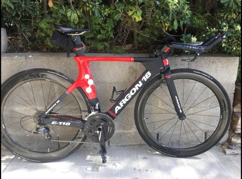 2014 Argon 18 e-118 Triathlon Bike, 51cm For Sale