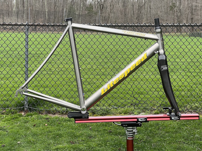 2004 Litespeed Tuscany 3/2.5 Titanium w/ fork - 55cm For Sale