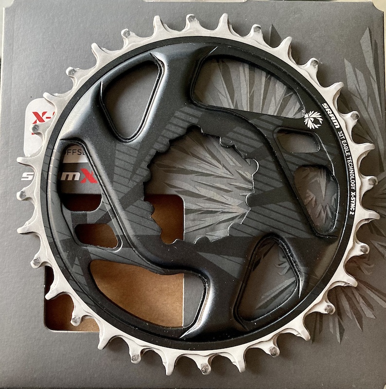 2021 SRAM Eagle X-SYNC 2 32T Boost 3mm Offset Chainring For Sale