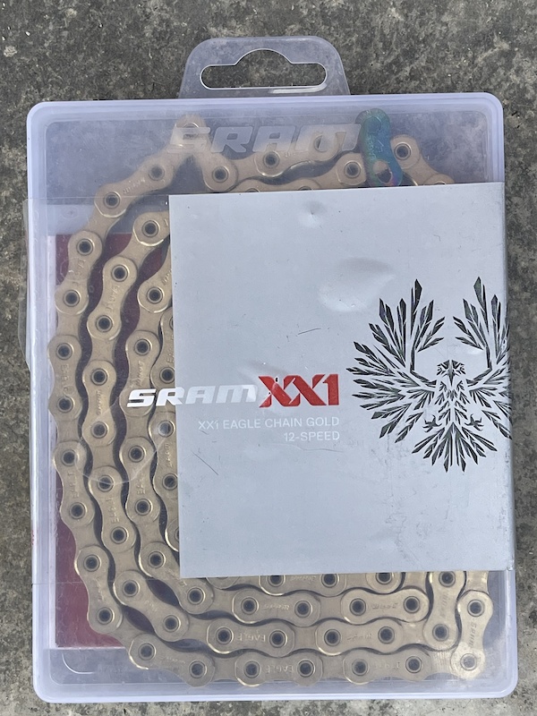 2022 SRAM XX1 Gold Chain For Sale