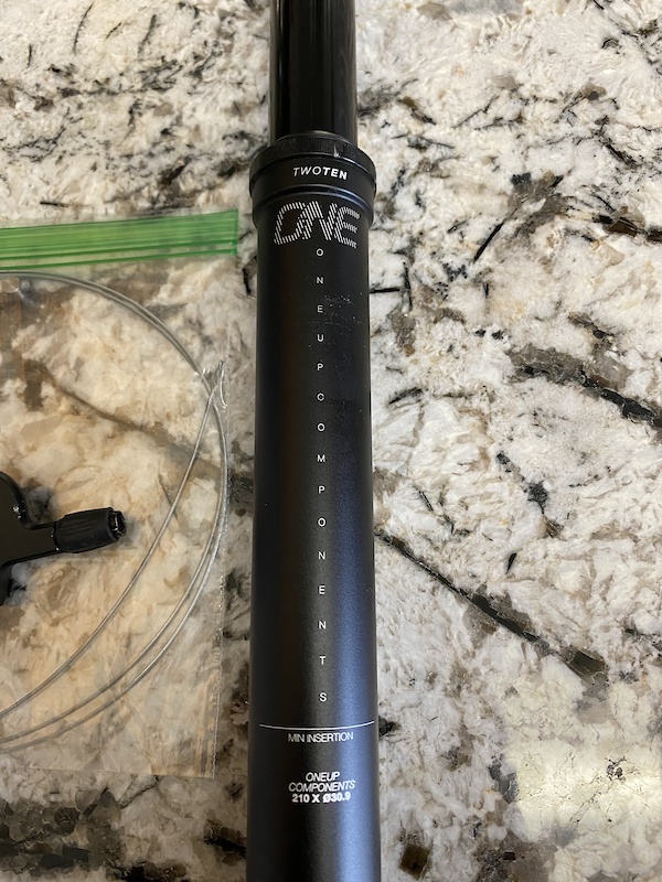 2021 OneUp V2 210mm dropper with OneUp remote For Sale