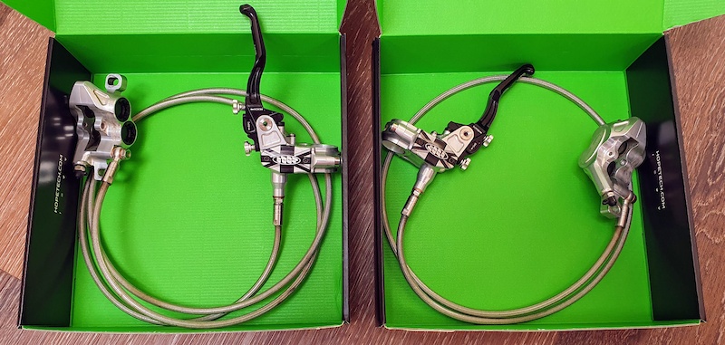 Hope Tech M4 serviced & bled - as good as new! For Sale