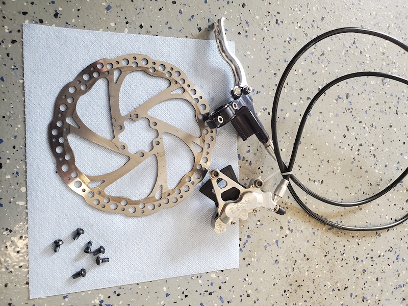 Hope M4 8 rear brake set *Great Condition* SHIPPED For Sale