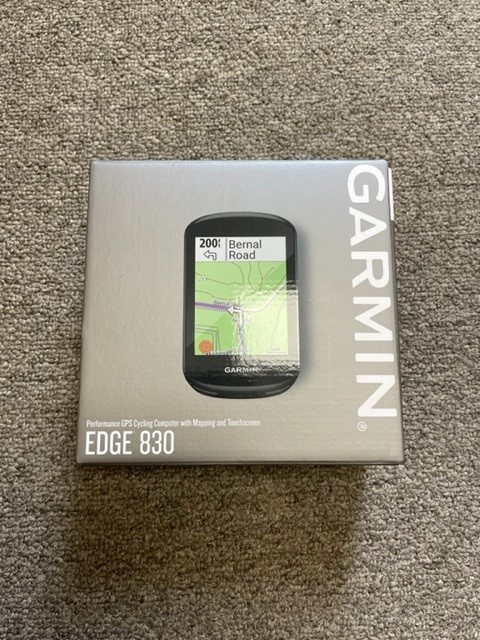 2022 New In Box Garmin Edge 830 Bundle For Sale