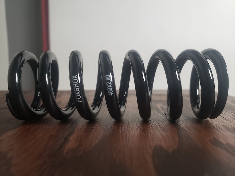 FOX Steel Rear Shock Spring 400x2.5-2.75" Stroke For Sale