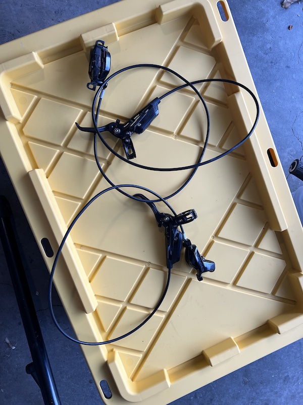 2021 SRAM Code RSC front rear 200mm HS2 Rotor, 20mm adapter For Sale