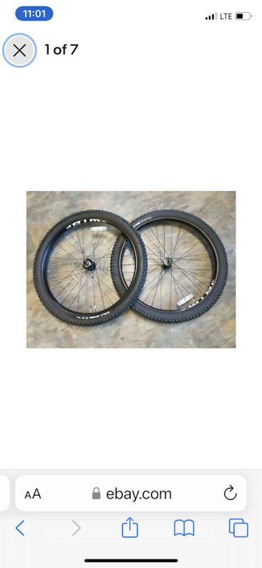2021 New 29er WTB 40 Wheels with 3” Dirt Merchant tires For Sale
