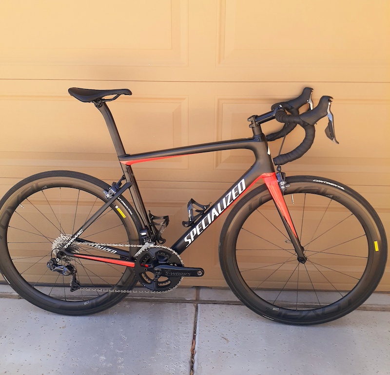 2019 Specialized Tarmac Pro SL6 Rim 56cm Di2 Roval Clean! For Sale