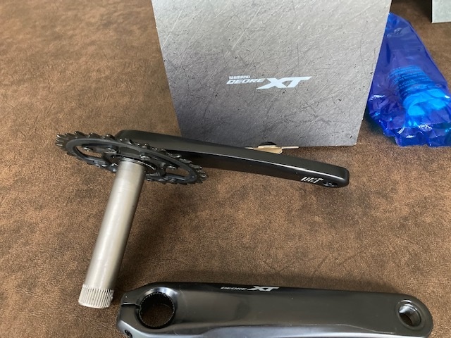 2020 Shimano XT 8100 1x 12 speed Crankset - 175mm For Sale