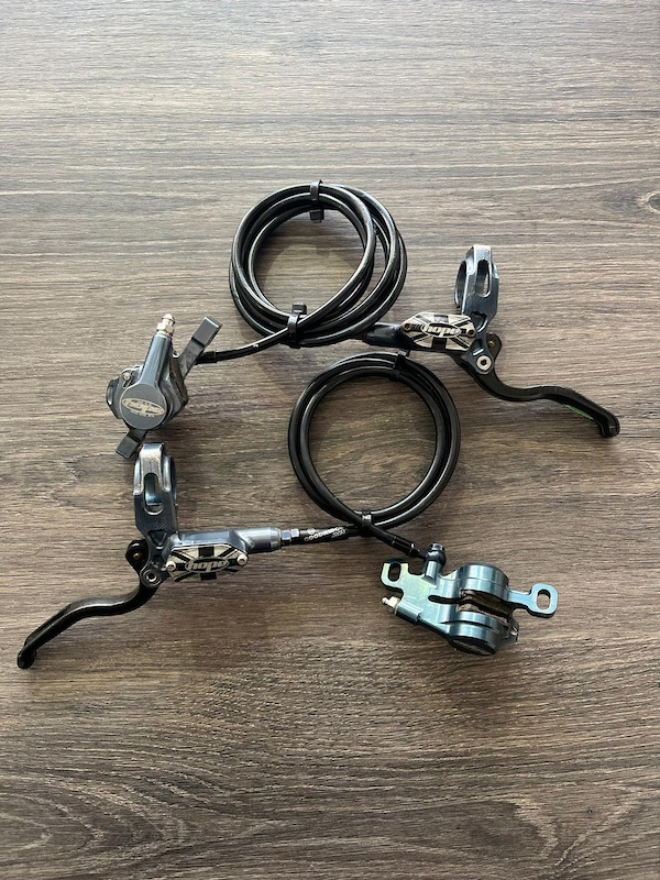Hope Mini Pro Brakes - Carbon Levers For Sale