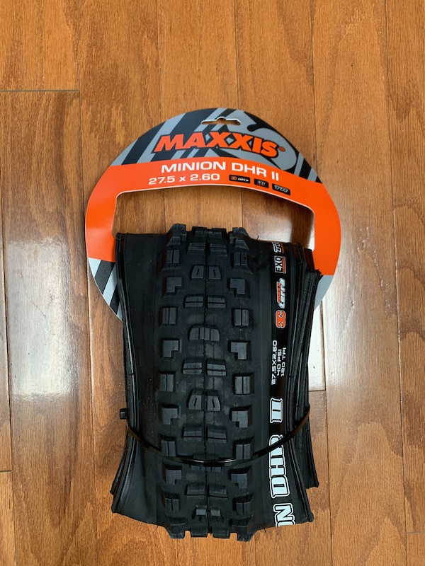 2022 Maxxis Minion DHR II 27.5 x 2.6 3C Maxx Terra EXO TR For Sale