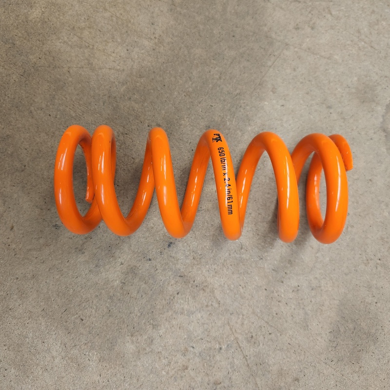 2021 Fox SLS Coil Spring 650# 2.4 For Sale
