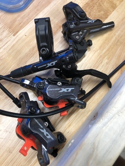2021 SHIMANO XT 4 PISTON M8120 - LIKE NEW For Sale