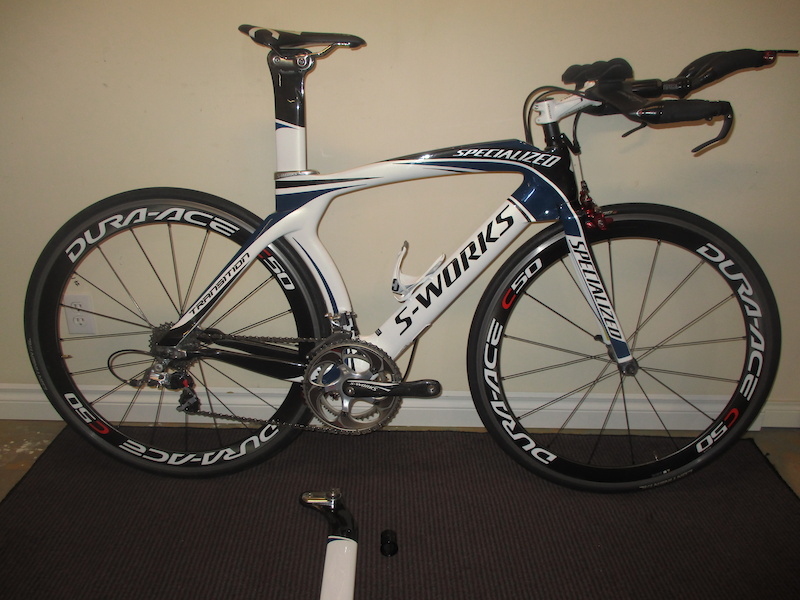 2010 MEDIUM SPECIALIZED S-WORKS TRANSITION TT/TRI BIKE For Sale