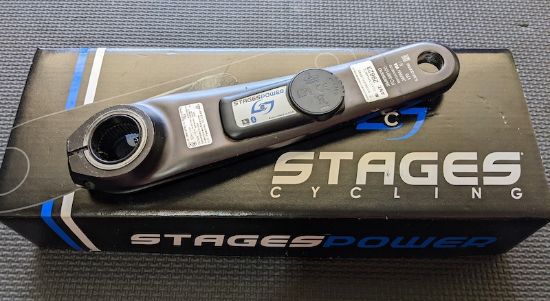 2020 Stages XT M8100 Crank Arm Power Meter 170mm For Sale
