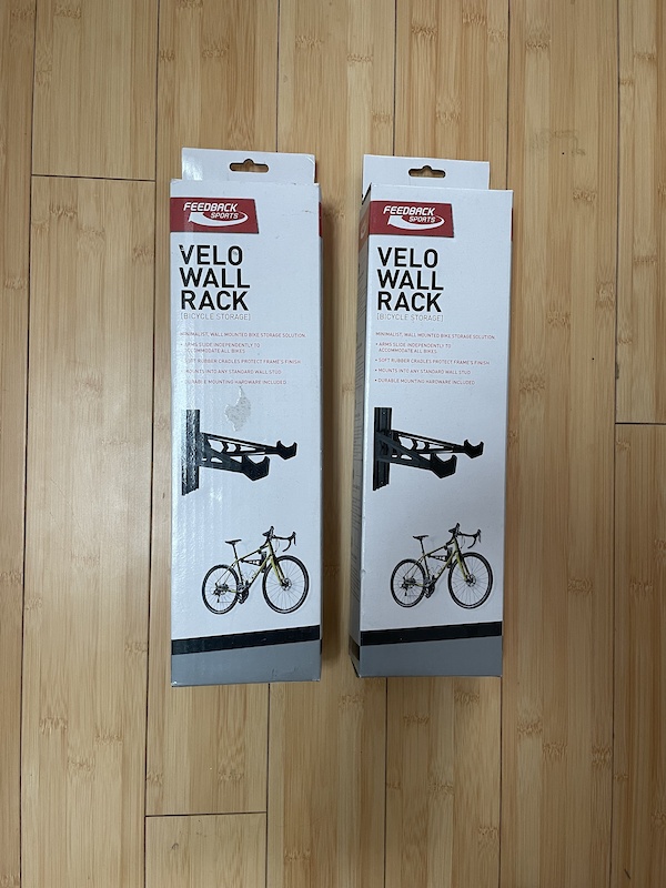 2 x Feedback Velo Bike Wall Racks BNIB For Sale