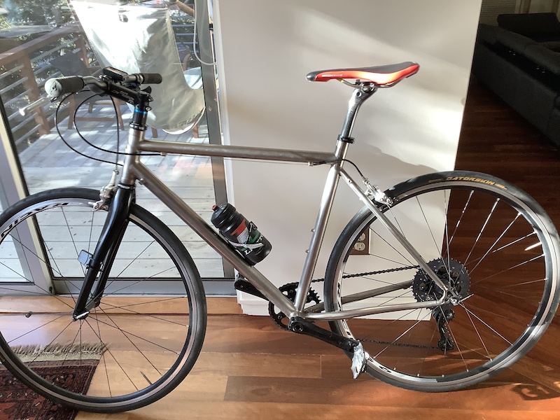 Titanium City Bike with extras! For Sale