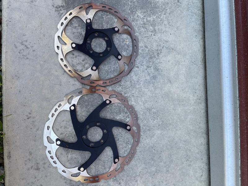 2021 Shimano XT Ice Tech SM RT86 rotors 203/180mm For Sale