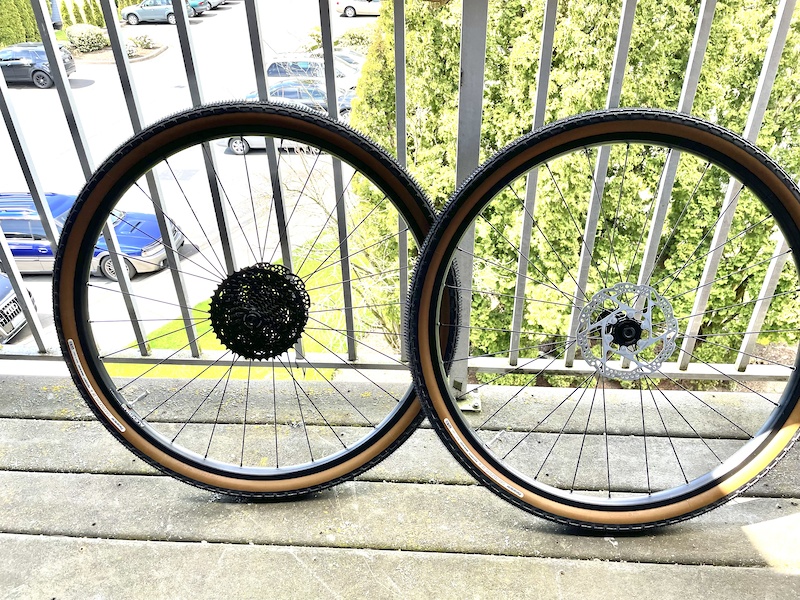 2020 Gravel Wheelset Alex Adventurer 2 700c thru axle For Sale