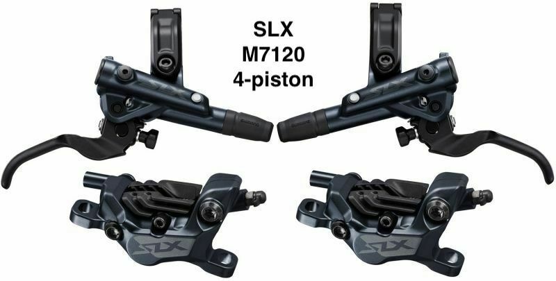 2024 Shimano SLX M7120 disc brakes pre-bled For Sale