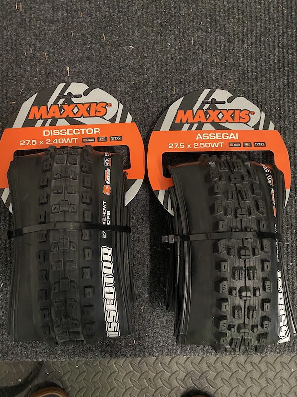 2022 Maxxis Assegai and Dissector EXO For Sale