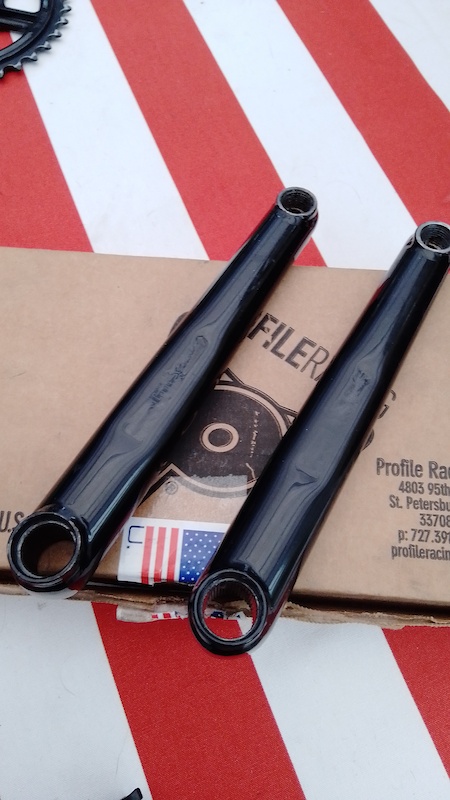 2021 Profile racing no boss 180mm crank arms For Sale