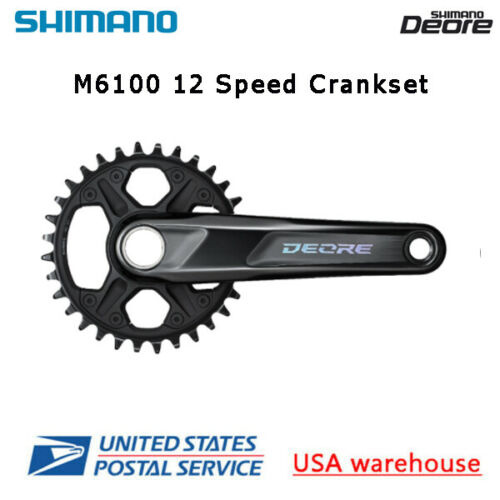 Shimano Deore FC-M6100 1x12 Speed 170/32T Crankset For Sale