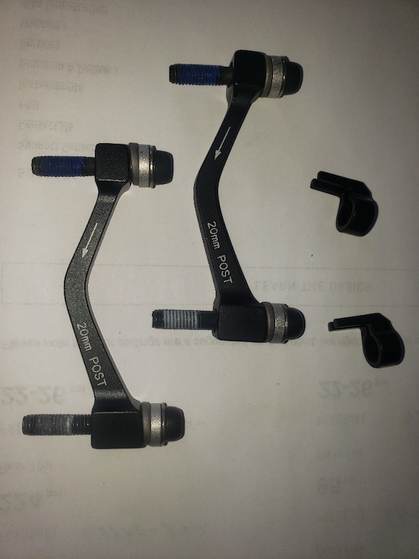 2022 Plus 20mm post to post disc brake adapters For Sale