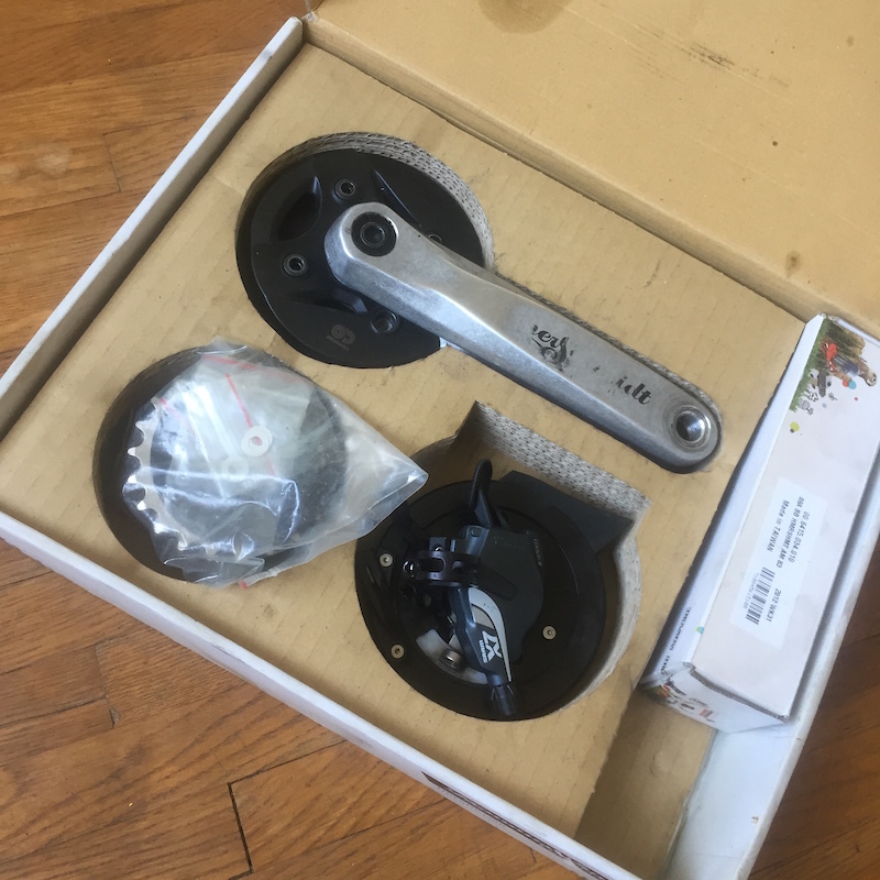 Truvativ Hammerschmidt FR 175 package + spares (528) For Sale